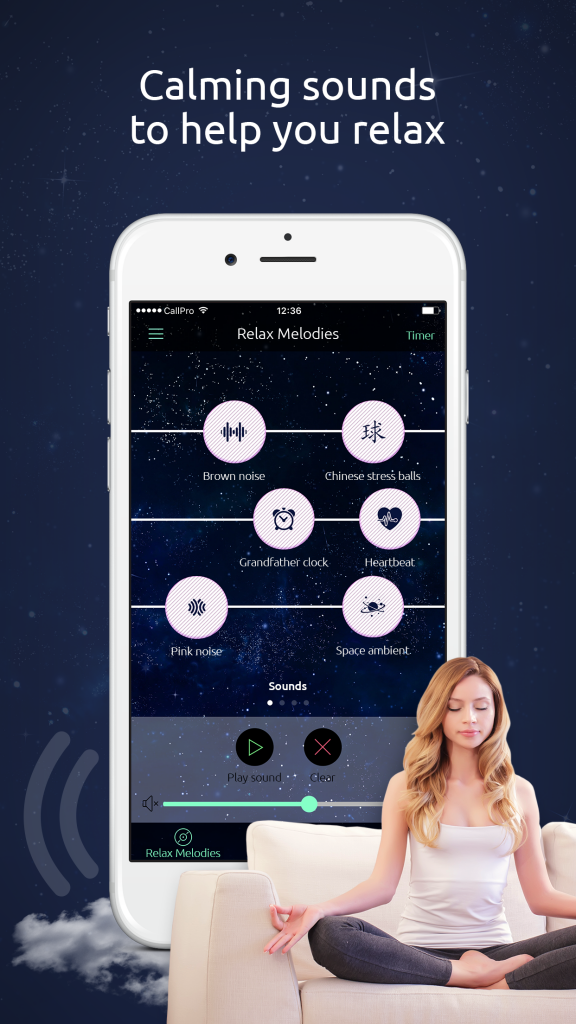 Relax Melodies – Sleep Zen Sounds & White Noise – Apps by Annie